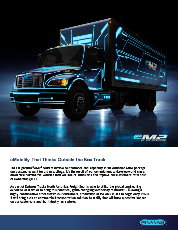 Freightliner eM2 Specs - Freightliner Northwest