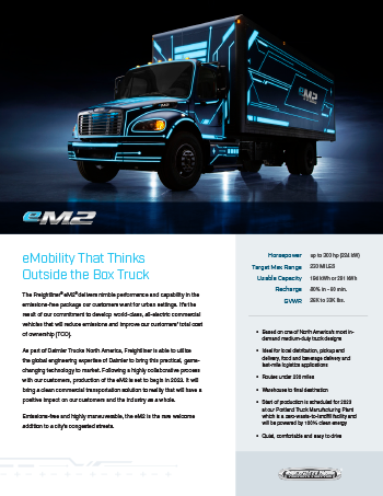 Freightliner eM2 FAQ - Freightliner Northwest