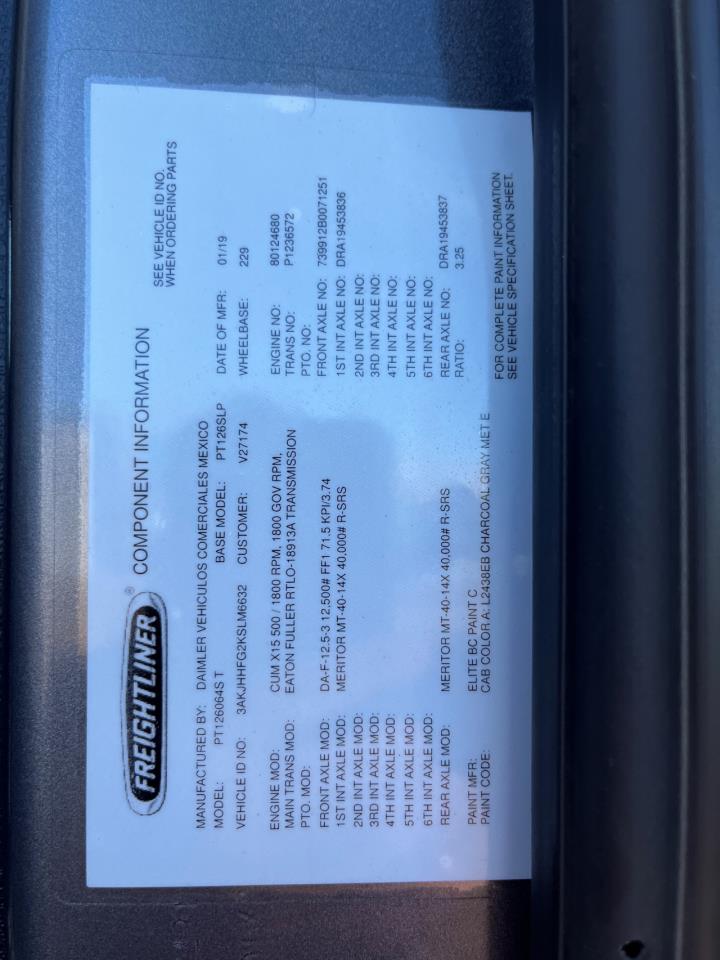 Truck Details - Freightliner Northwest